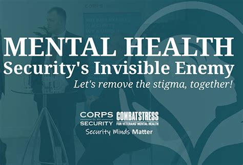 Corps Security Launches Mental Health Commitments And Encourage Others