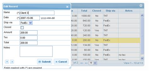 Filtering The Jqgrid Programatically