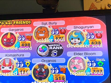 Team improvements? : r/yokaiwatch