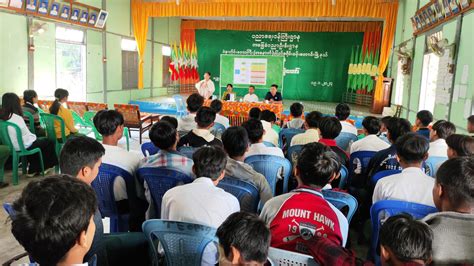 ပန်းတောင်းမြို့နယ်တွင် အလယ်တန်းအဆင့်အောင်မြင်ပြီး ကျောင်းသား၊ ကျောင်းသူများအတွက် အခြေခံပညာအထက်တန