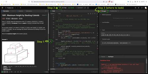 Debugging How Do I Debug In Leetcode Stack Overflow