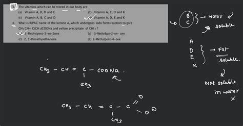 What Is Iupac Name Of The Ketone A Which Undergoes Iodo Form Reaction To