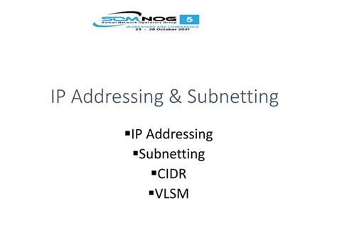 Subnet Network Addressing Network V1pdf