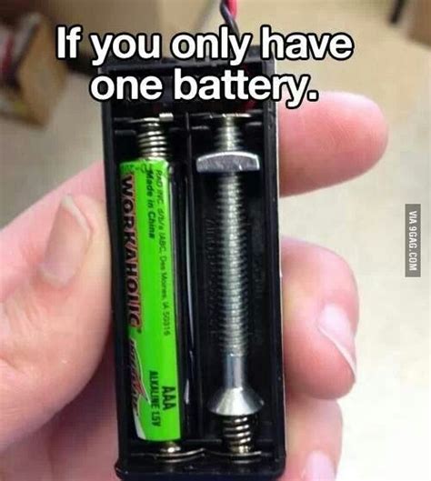 If You Only Have One Battery Life Hacks Household Hacks Useful Life Hacks