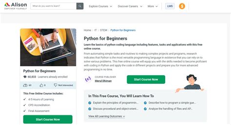 Free Python Certification Course From Alison Good For Resume CopyAssignment