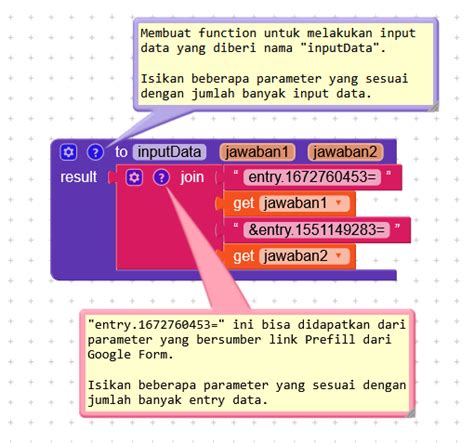 Cara Input Data Dari Google Form Dengan Kodular Berkonsep Multiple Choice Tutorial Blok
