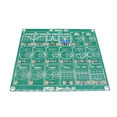For RF Demo Kit NanoVNA Radio Frequency Demonstration Antenna Analyzer Calibration Free