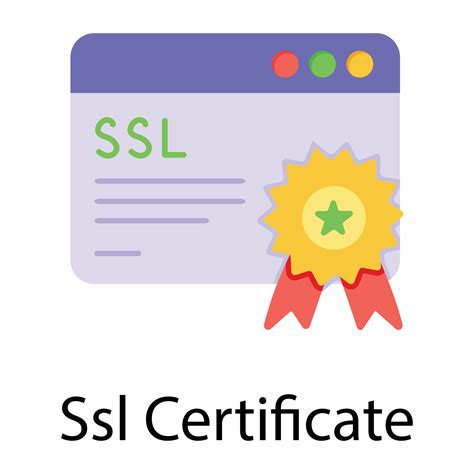 Trendy Ssl Certificate 19480945 Vector Art At Vecteezy