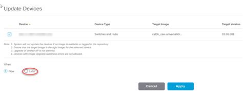 Cisco DNA Device Upgrade I O Error FINKOTEK