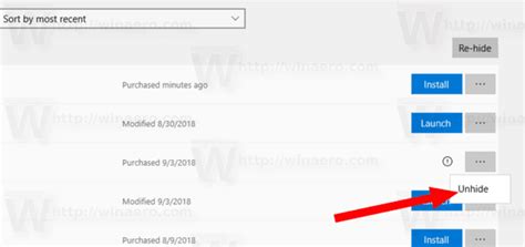 Hide Or Show Apps In Microsoft Store My Library
