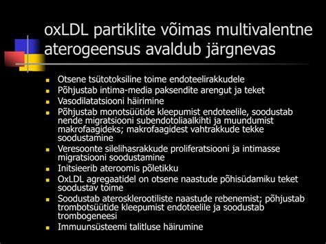 Ppt Ateroskleroos Powerpoint Presentation Free Download Id5563311