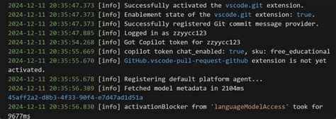 VSCode中Github Copilot学生包无法使用Chat 开发调优 LINUX DO