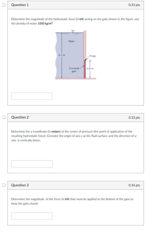 Solved Question Pts Determine The Magnitude Of The Chegg