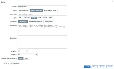 frontend scripts and sudo in zabbix initmax s r o