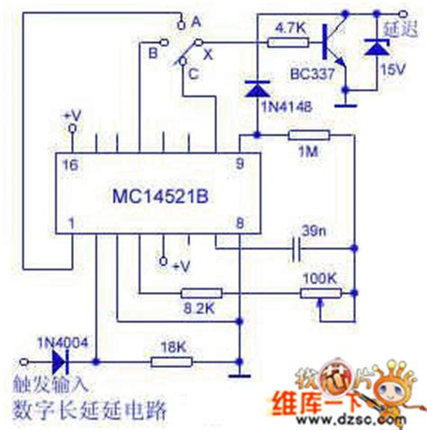 Digital Long Time Delay Circuit Amplifier Circuit Circuit Diagram SeekIC Com