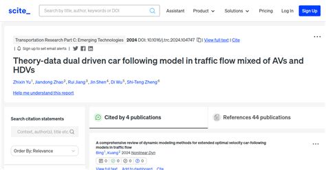 theory data dual driven car following model in traffic flow mixed of