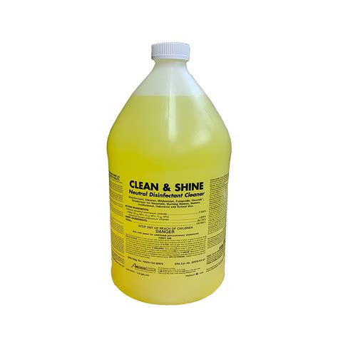 Clean & Shine Neutral Disinfectant Cleaner - Arab Cleaning - Quality ...