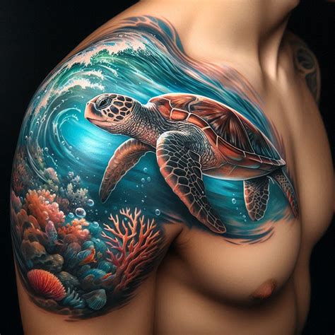 17 Stunning Sea Turtle Tattoo Ideas For Every Style And Placement 🐢