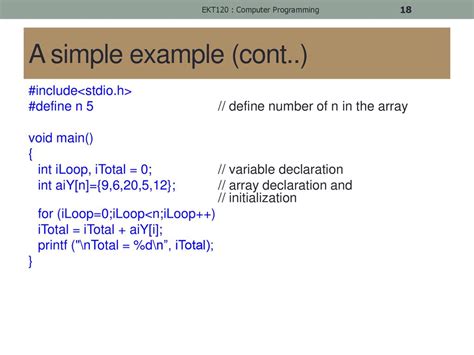 Ekt120 Computer Programming Ppt Download