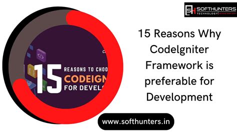 15 Reasons To Choose Codeigniter For Website Development