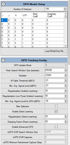 Question About The Parameters Of DPD Configuration Q A Design Support ADRV ADRV