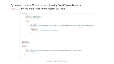 Oracle Fusion Rest Apis With Get Invoice Api Example Pdf