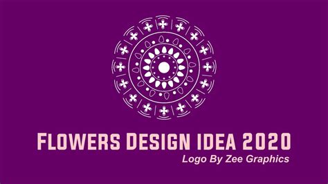 How To Make Flower Art In CorelDraw Art Tutorial Graphics Art Ideas By Zee Graphics YouTube