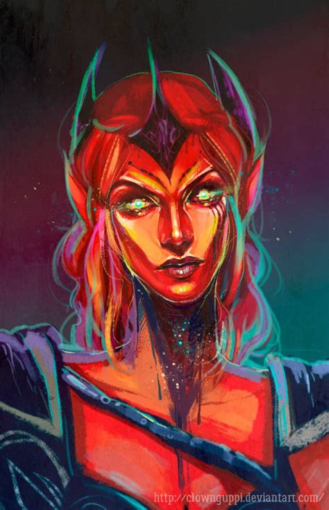 Almalexia By Clownguppi On Deviantart Рисунки Эльфийка Иллюстрации арт