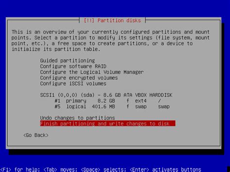 Layout Of The Disk Partitions Unixmen