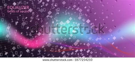 big data cyber vector landing page stock vector royalty free