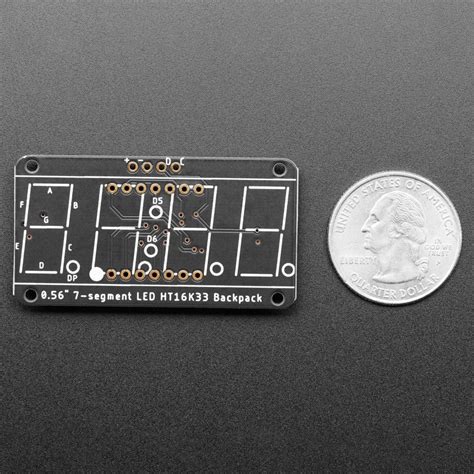 Adafruit 7 Segment Led Matrix Backpack