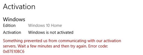 How To Repair Windows 10 Error Code 0X87E10BC6 IR Cache