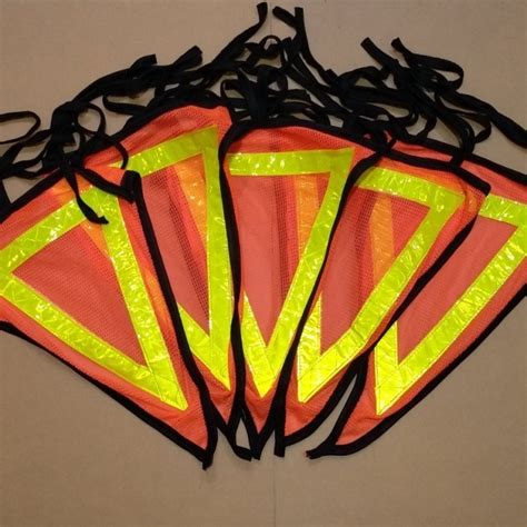 Triangular Flag Net Buggy Whip Mine Car Pole Flag Shopee Philippines