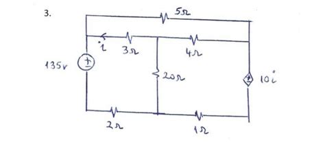 Solved By Using Mesh Analysis ONLY Calculate The Power Of Chegg