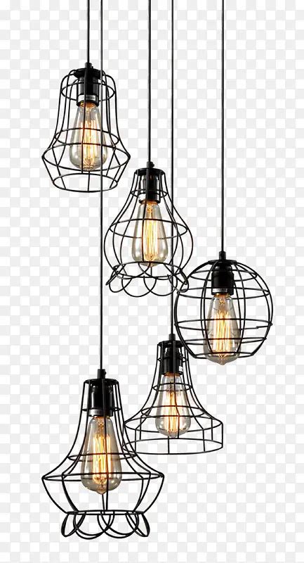 个性黑色铁艺工业灯png图片素材下载图片编号8409708 Png素材网