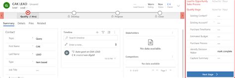 Dynamics 365 Automatically Expand Collapse Business Process Flow In