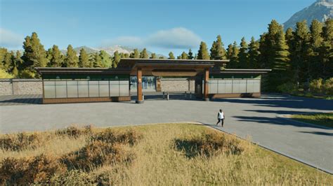 Parkarea Enterance Workshop Jurassic World Evolution 3