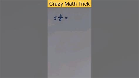 Quick Conversion Of Fraction To Decimal Ytshorts Shortsfeed