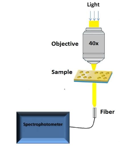 Optical Lspr Set Up Download Scientific Diagram