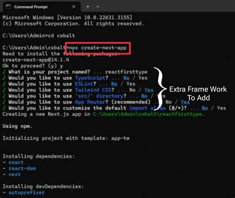 girish shahare on linkedin creating a react js folder with already