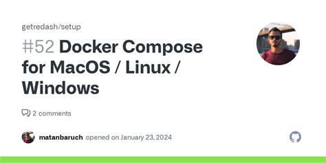 docker compose for macos linux windows · issue 52 · getredash