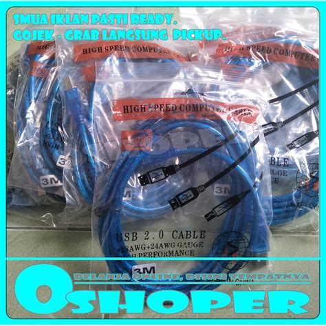 Jual Kabel Printer Original Kabel Usb Printer Ukuran 3 Meter Cable