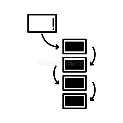 Algorithm Half Glyph Vector Icon Which Can Easily Modify Or Edit Stock