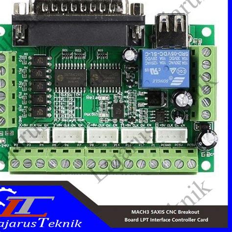 Jual Mach3 5axis Cnc Breakout Board Lpt Interface Controller Card Shopee Indonesia