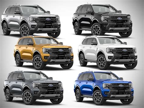 2026 Ford Explorer Electric Suv Color Options Autobics