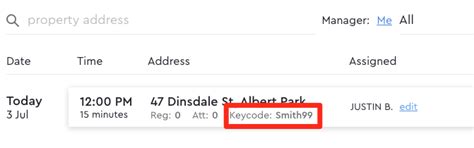 Property Access Details Key Code Alarm Code And Access Notes Snug Help