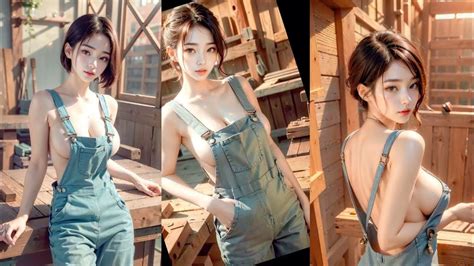 4k Ai Art Lookbook 💛 양복을 입은 목수의 여동생 💛 Youtube