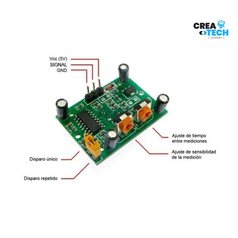 Sensor Pir Hc Sr501 Createch Academy Innovación Y Educación Tecnológica