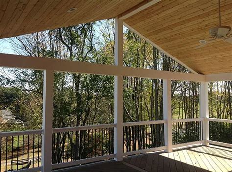Install A Screened In Porch In Eldersburg Maryland Freedom Fence And Home