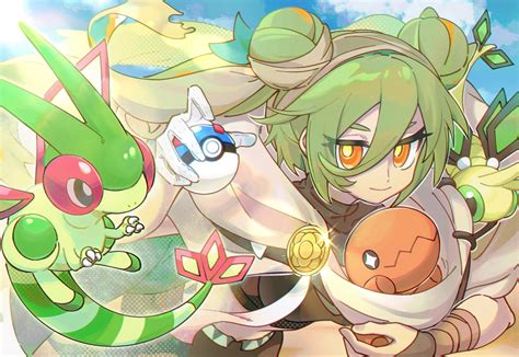 Hatsune Miku Flygon Trapinch Ground Miku And Vibrava Pokemon And More Drawn By Jl Seiko